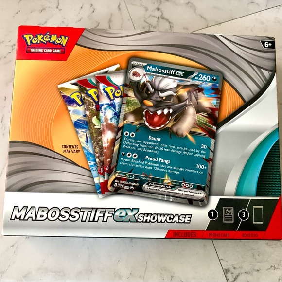 Pokemon | Toys | Pokemon Tcg Mabosstiff Ex Showcase Box | Poshmark